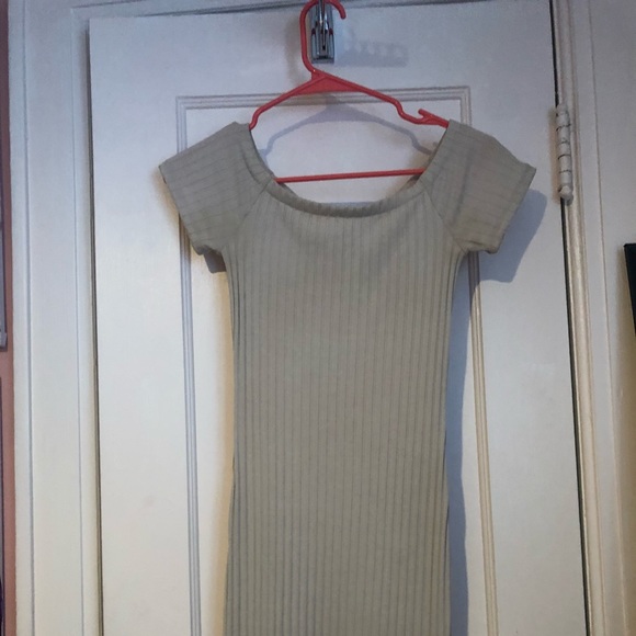 Dresses | Body Con Square Neck Body Fitting Dress | Poshmark